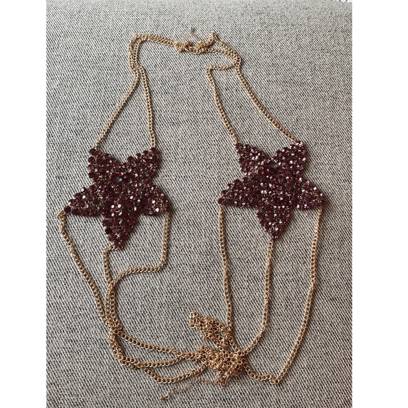 Intimates & Sleepwear | New Lovers Friends Jeweled Star Bra Ax1 | Poshmark